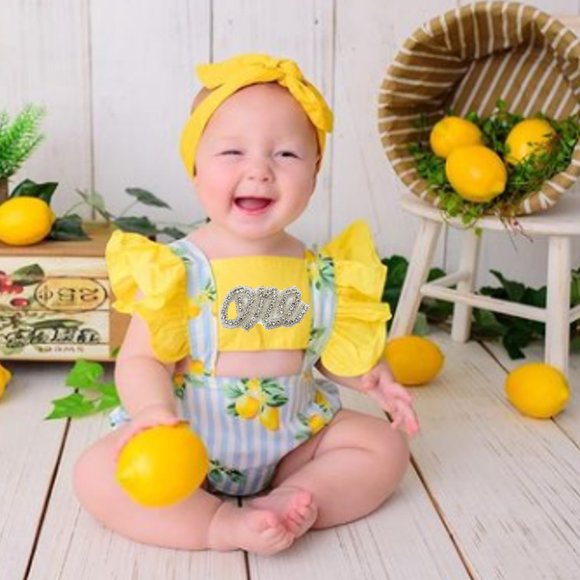 One Pieces | Lemonade Romper Overall Dress Clothes Outfit First ...
